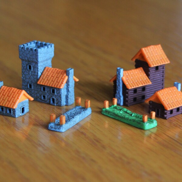 3d Settlers of Catan - Etsy