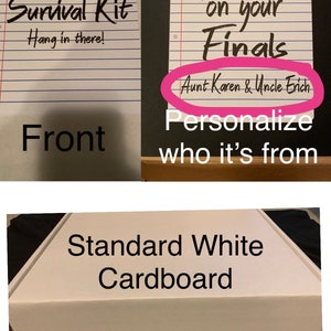 Final Exam Survival Kit College Care Package - Build Your Own: Snacks ...