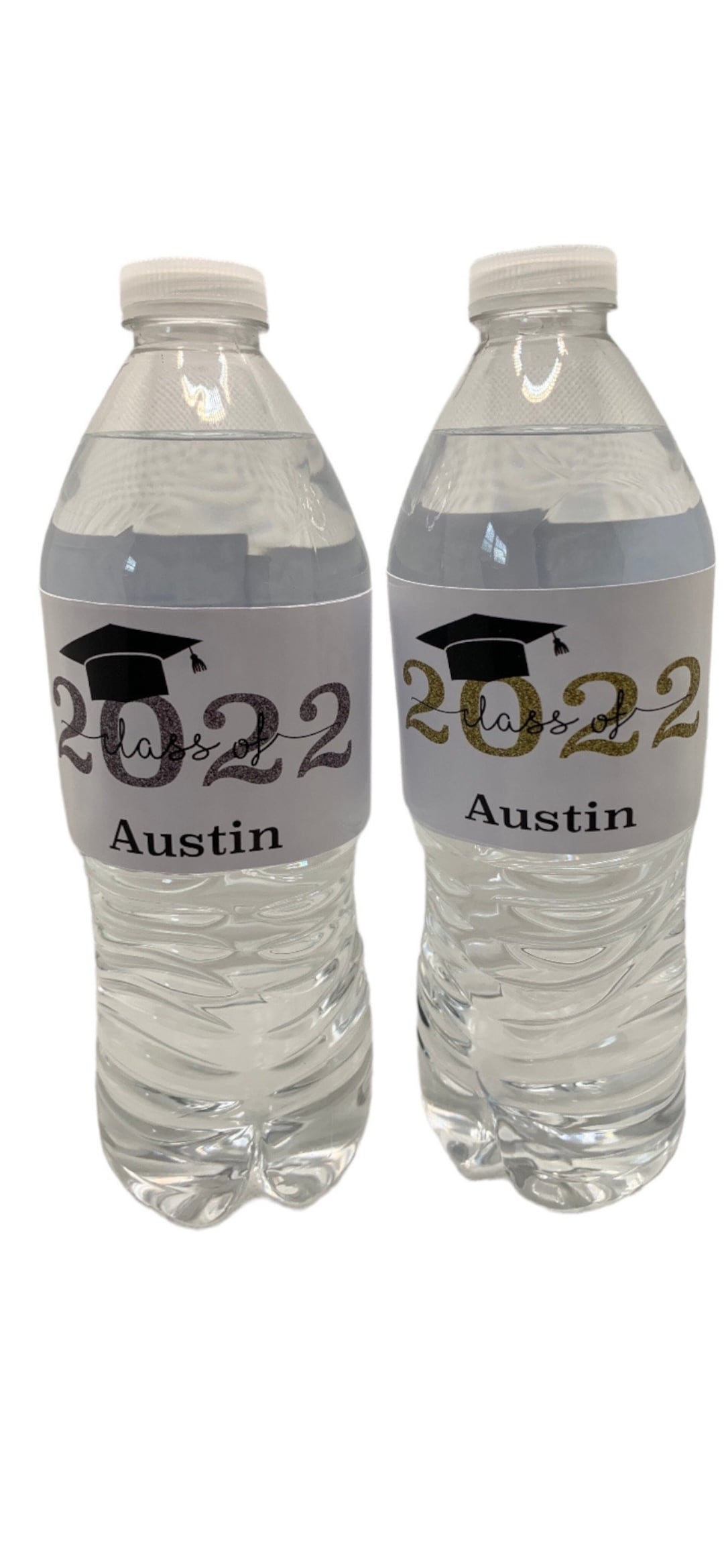Personalized Graduation Party Water Bottle Labels - Class of 2025/2026 ...
