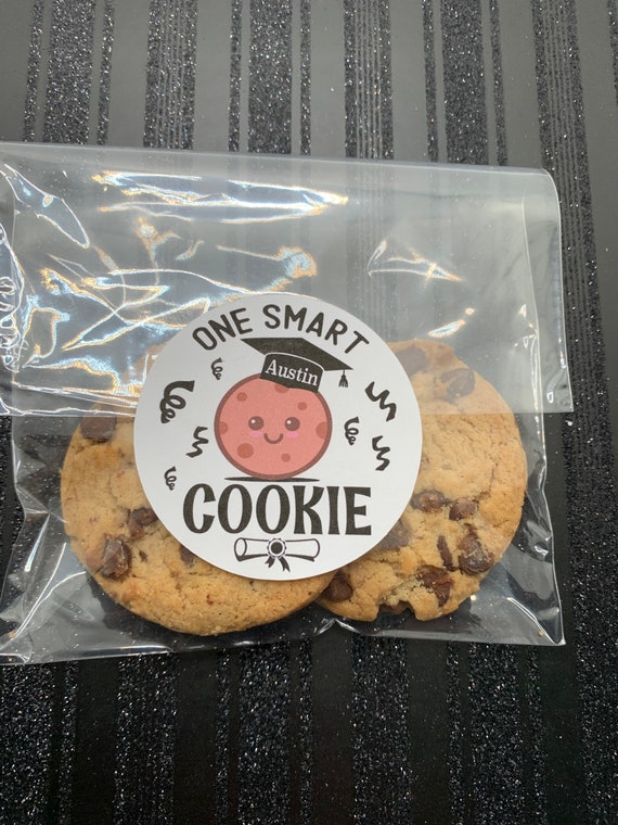 Graduation One Smart Cookie Personalized Stickers for | Etsy