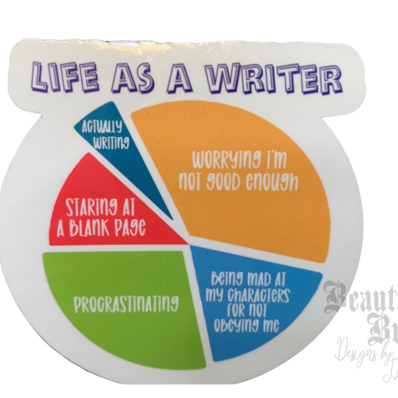 Writer Stickers - Etsy