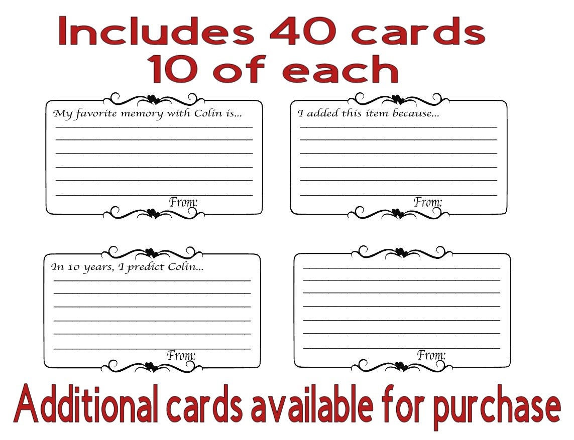 Graduation Party Time Capsule Personalized. Comes With Box - Etsy