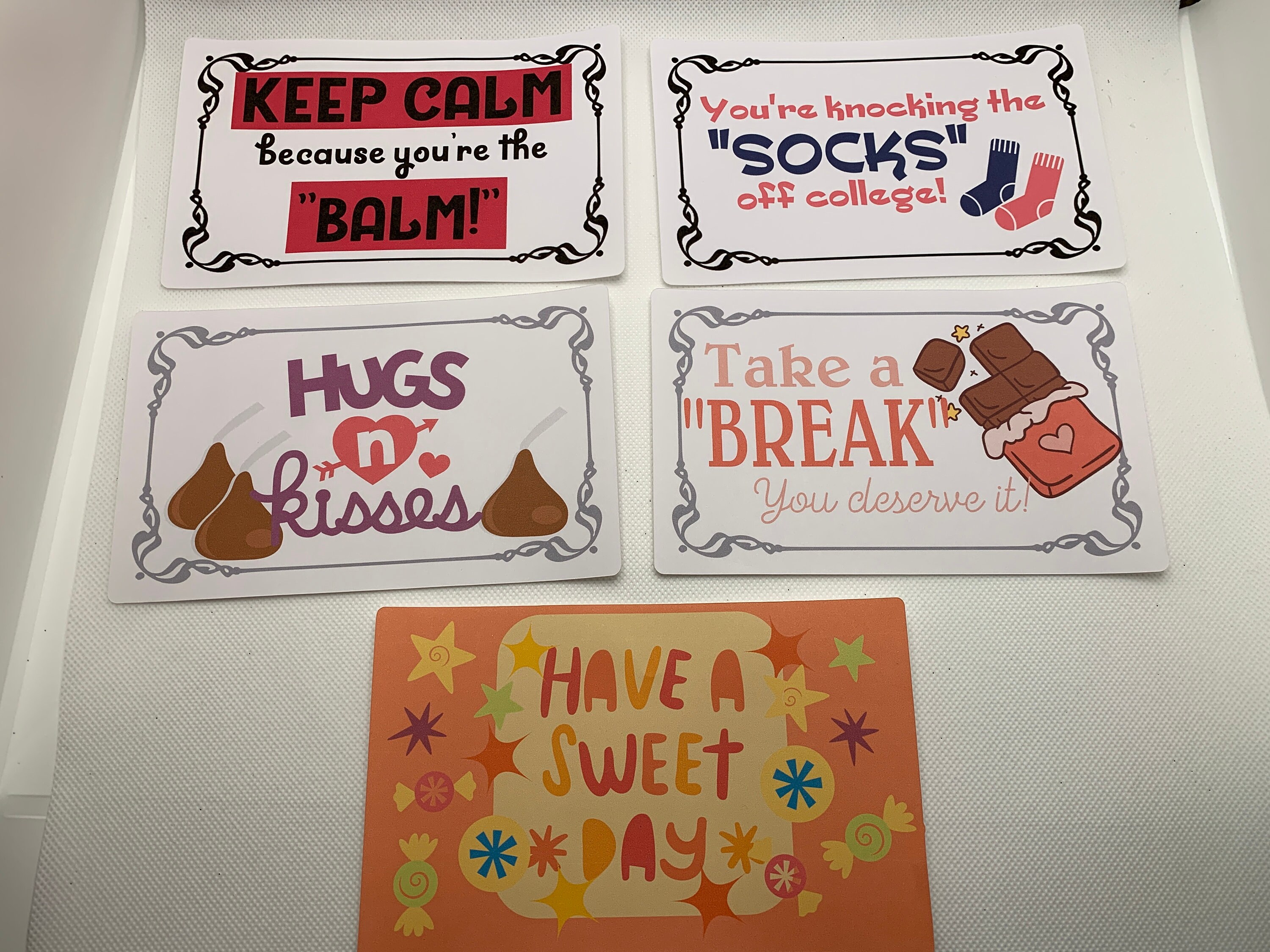 Care Package Labels Perfect for College Students. 23 to Choose - Etsy