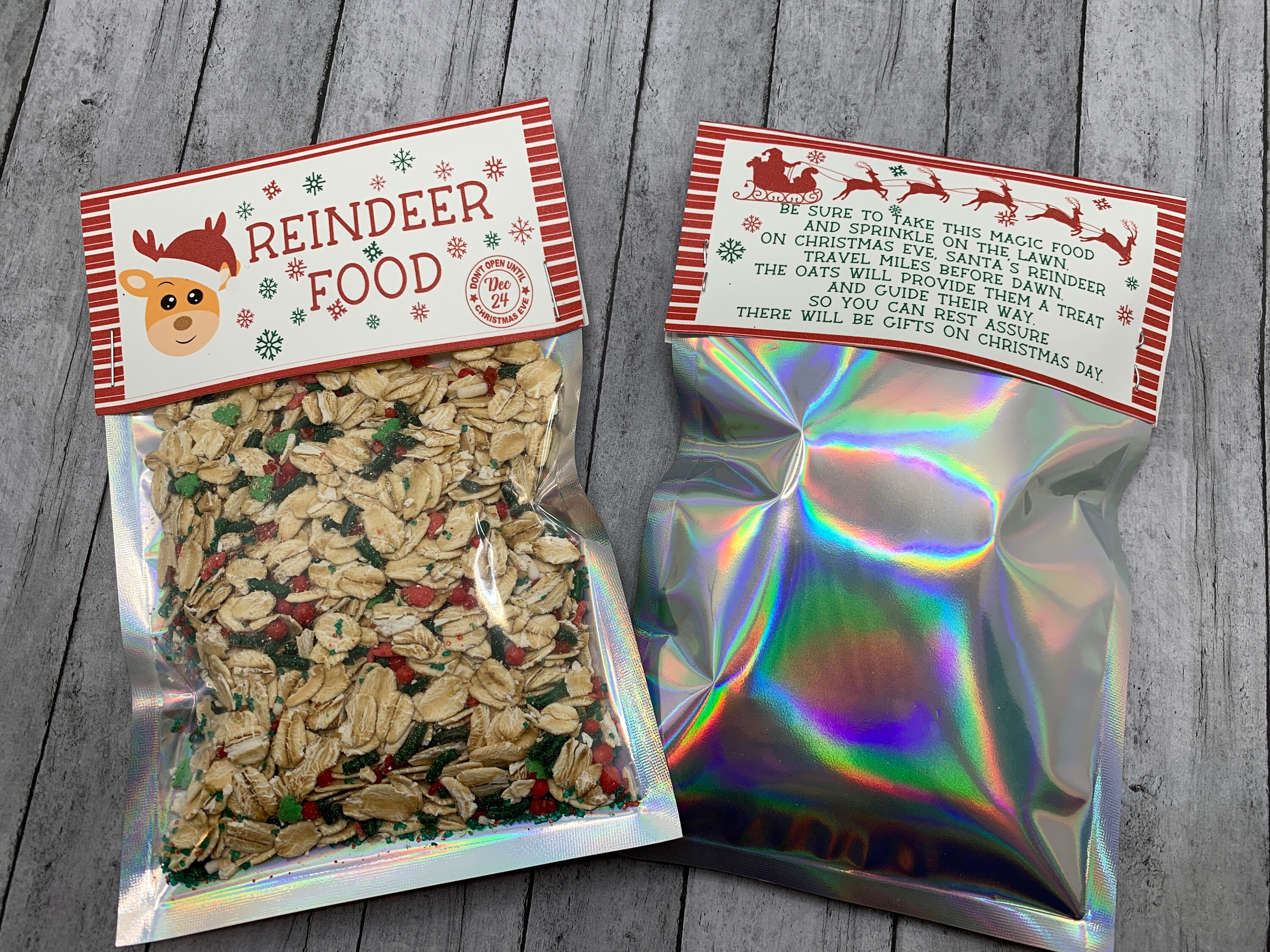 Reindeer Food for Christmas Eve Perfect to Keep the Magic - Etsy
