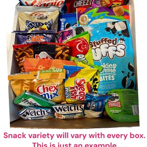 Hangry Box - Break in Case of Emergency Snack Box, College Care Package ...