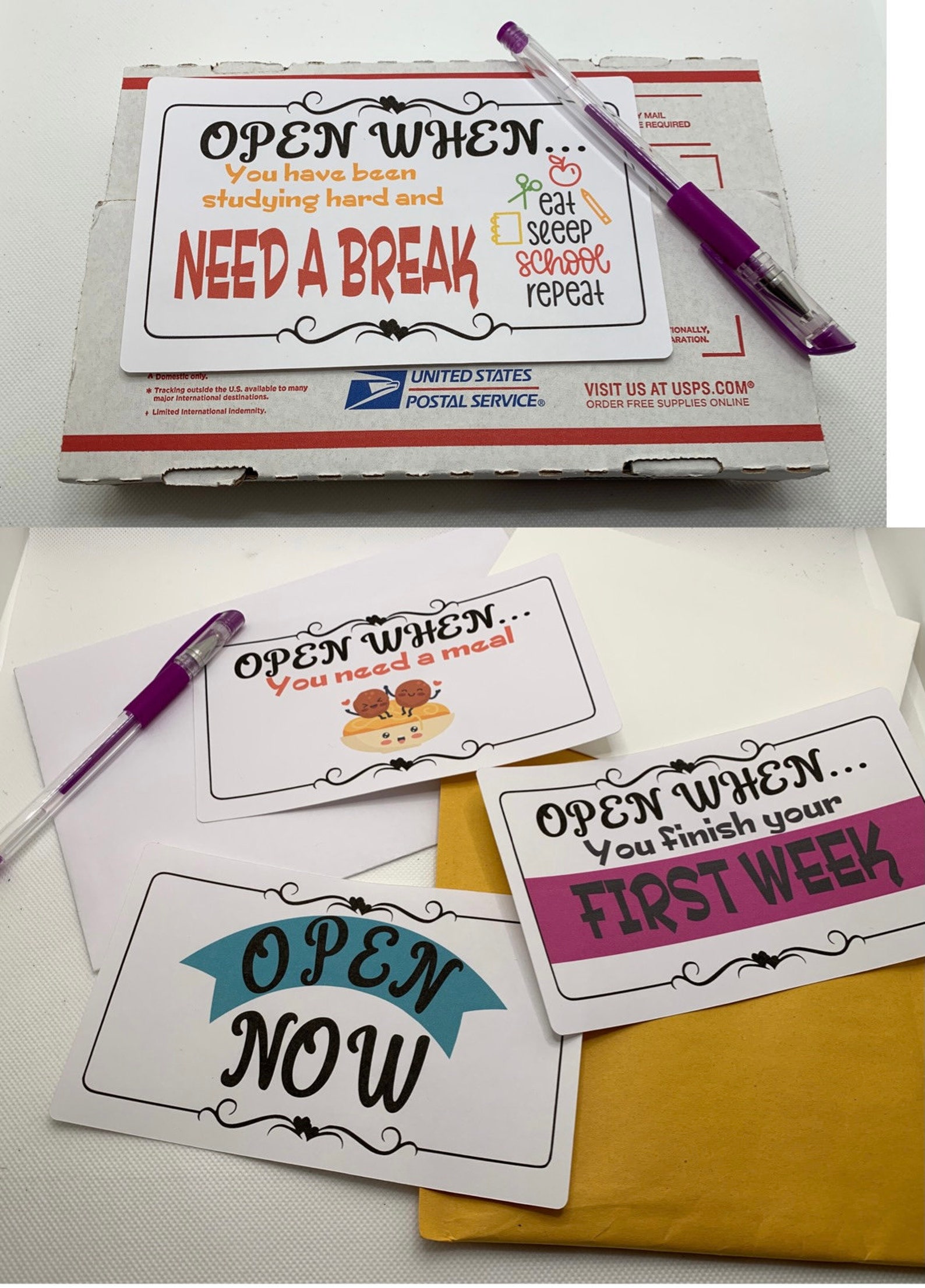 Open When Labels - Over 60 Designs to Select From! Plus FREEBIES With ...