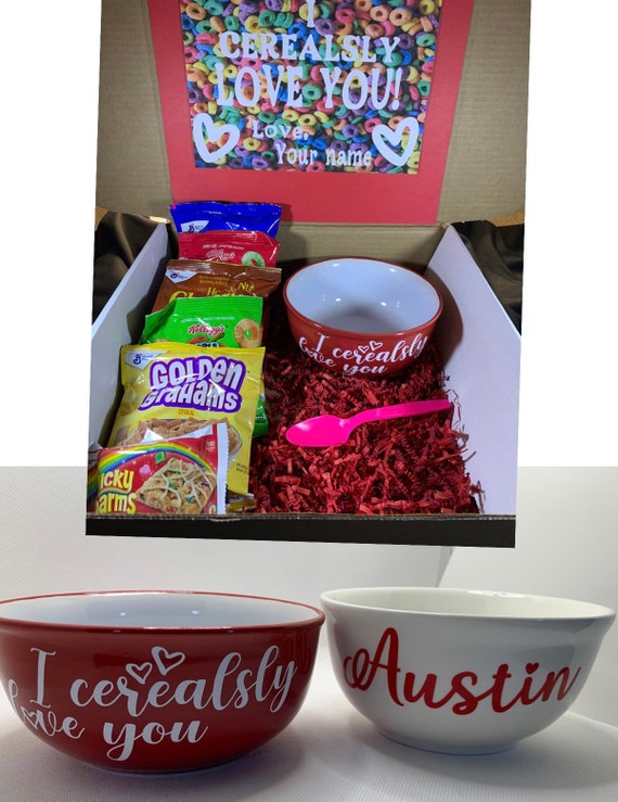 Personalized I Cerealsly Love You Valentines Day Gift | Etsy