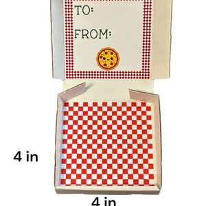 Personalized Pizza Box Gift Box -fun/creative Money Holder. Graduation ...