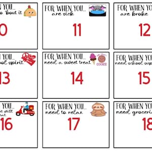 College Gift Card Box, College Open When Cards, Gift Card Book, College ...