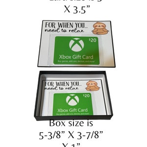 College Gift Card Box, College Open When Cards, Gift Card Book, College ...