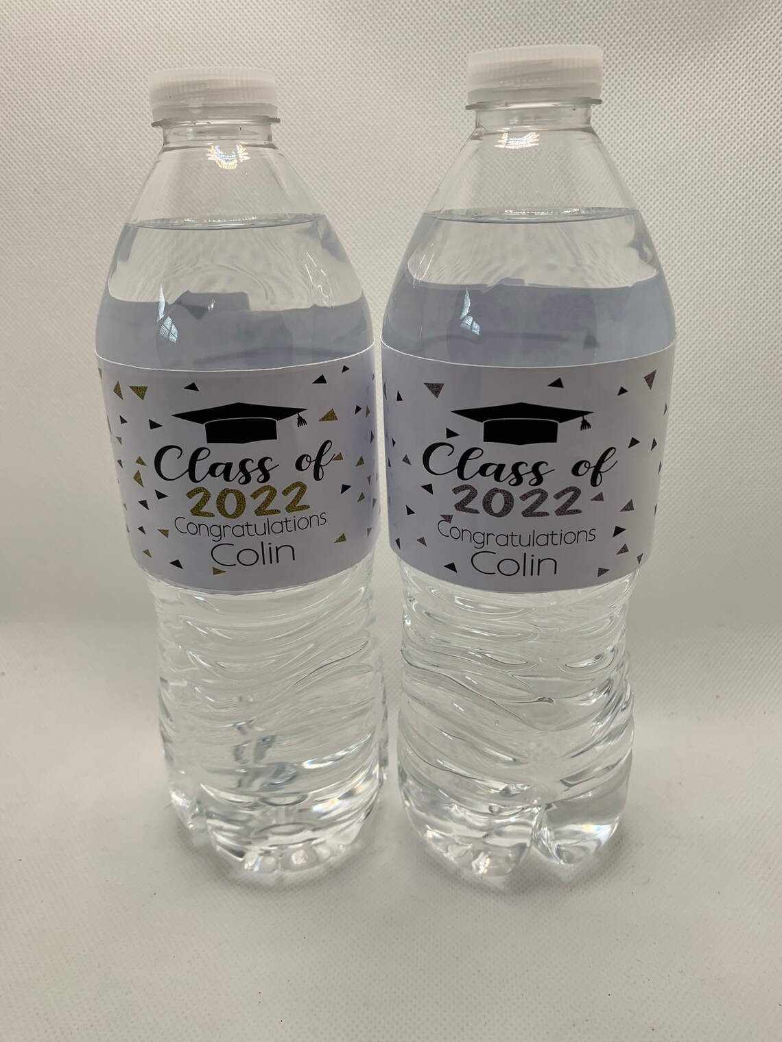 Personalized Graduation Party Water Bottle Labels Class of - Etsy