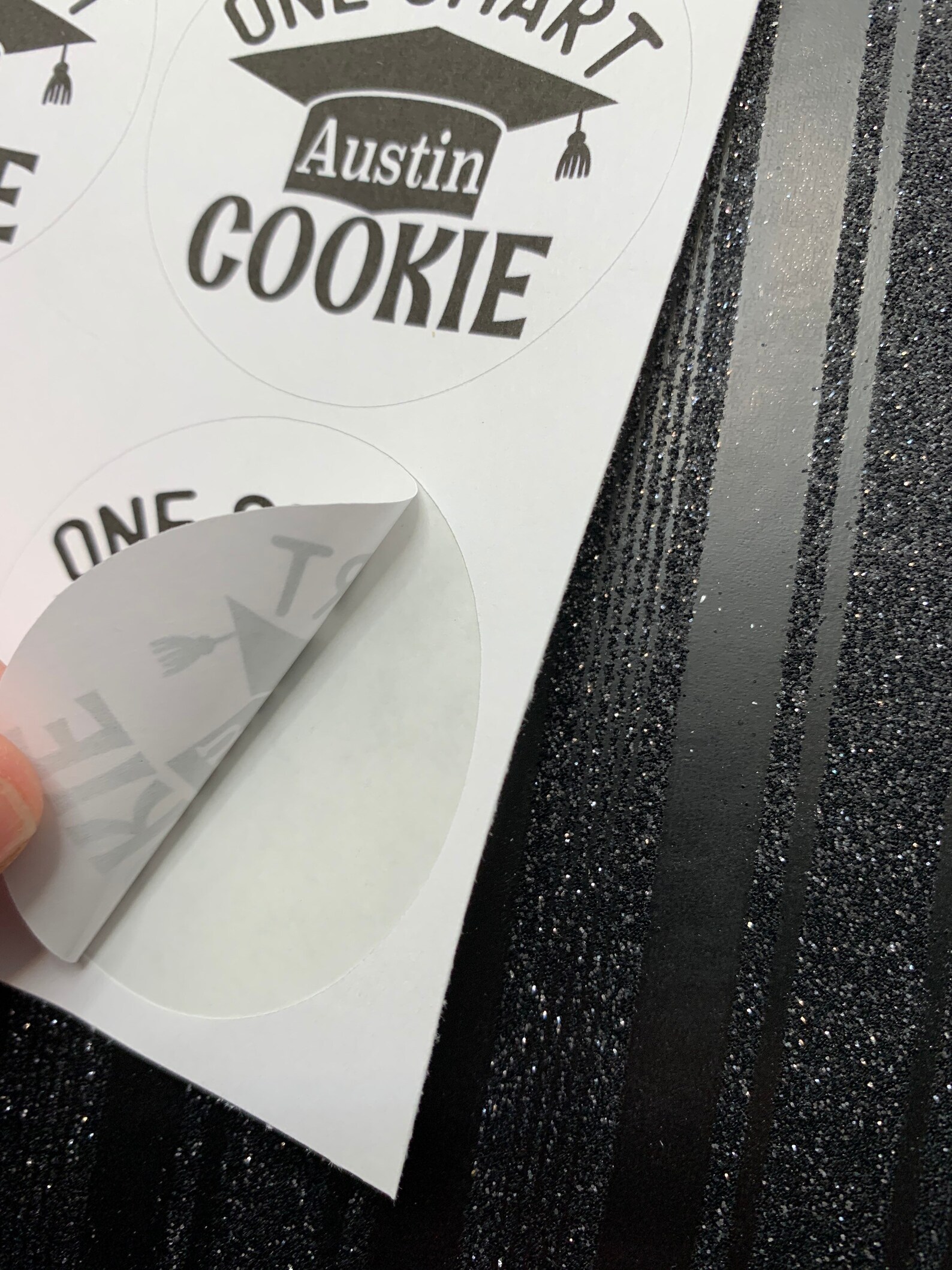 Graduation One Smart Cookie Personalized Stickers for - Etsy