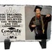 Custom Graduation Photo With Sayings Slate Tiles With Stands, Two Sizes ...