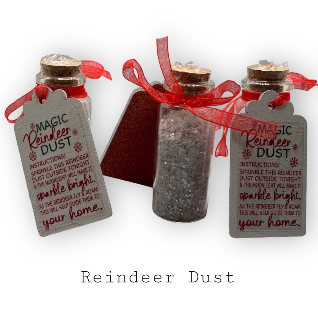 Reindeer Dust so Santa Can Find His Way! Perfect to Keep the Magic ...