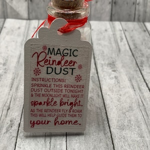 Reindeer Dust so Santa Can Find His Way! Perfect to Keep the Magic ...