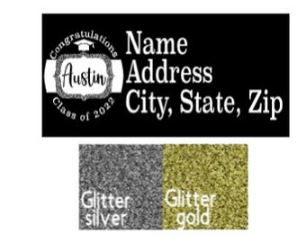 Graduation Return Address Labels 30 per Sheet Graduation - Etsy