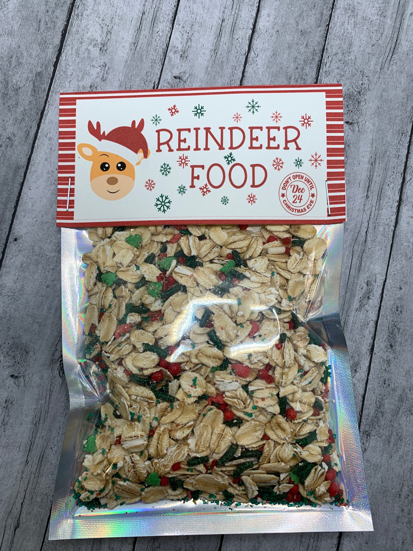 Reindeer Food for Christmas Eve Perfect to Keep the Magic - Etsy