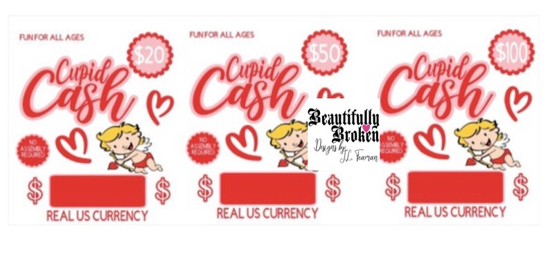 Cupid Cash - Fun/creative Money Holder Valentine’s Day Gift. Money Not ...