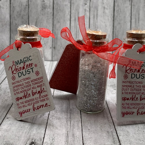 Reindeer Dust so Santa Can Find His Way Perfect to Keep the - Etsy