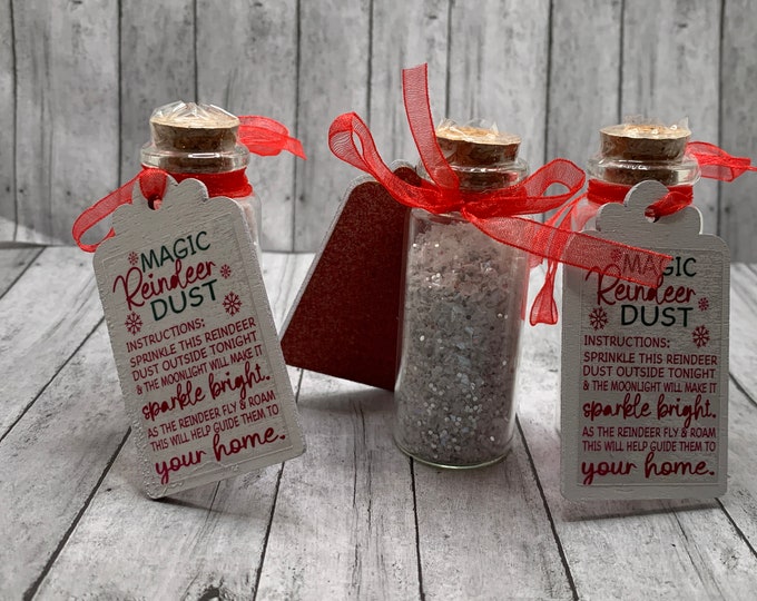 Reindeer Dust so Santa Can Find His Way Perfect to Keep the | Etsy