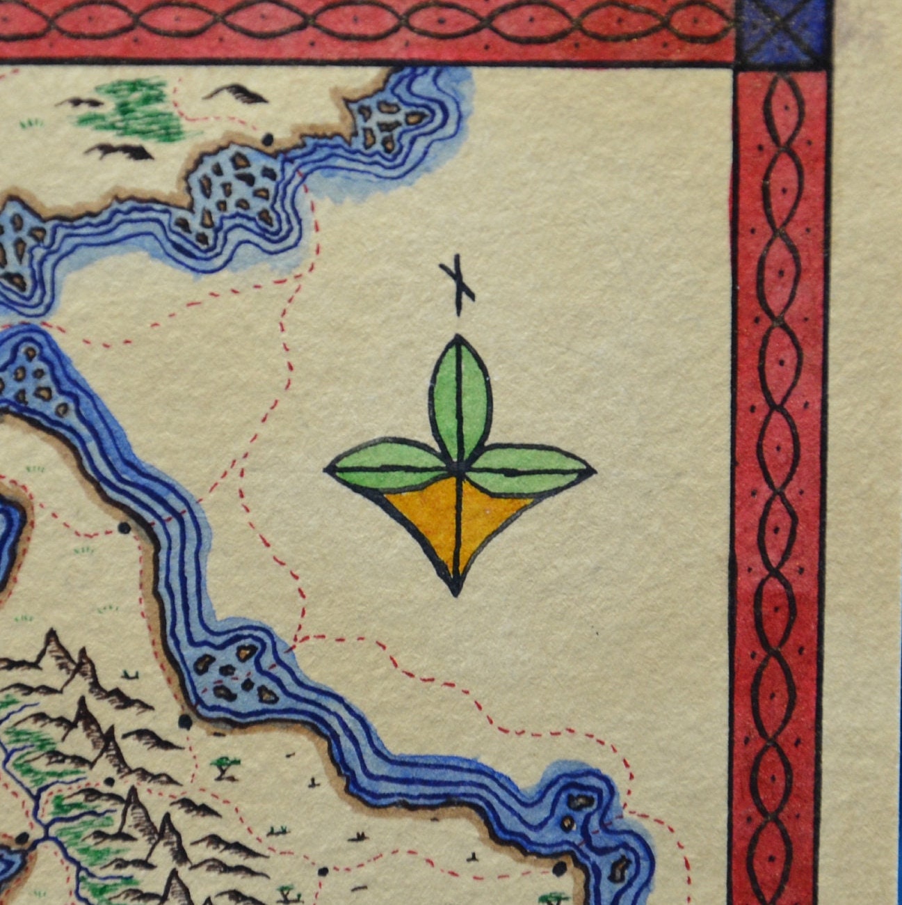 Karthhulm - Original Hand Made Fantasy Map - Etsy