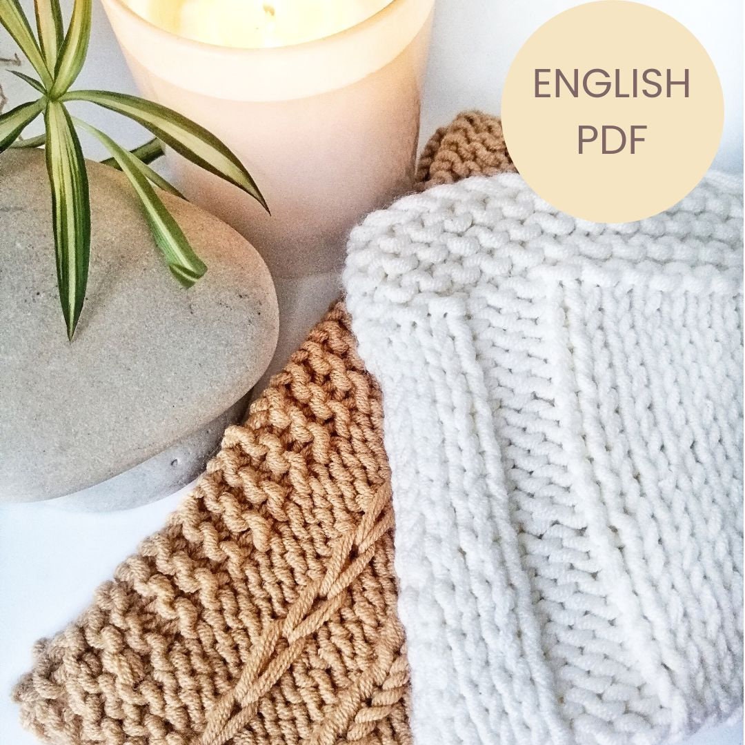 Spa Washcloth Knit Tutorial, Spa Washcloth Pdf, Spa Washcloth Pattern ...