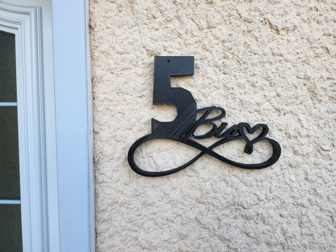 Personalized Numbers, House Number, Personalized Sign, Door Number ...