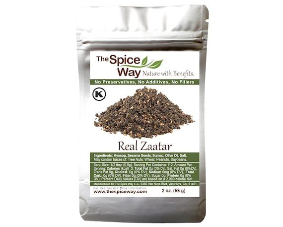 Real Zaatar With Hyssop zatar / Za'atar / Zahatar / Za | Etsy
