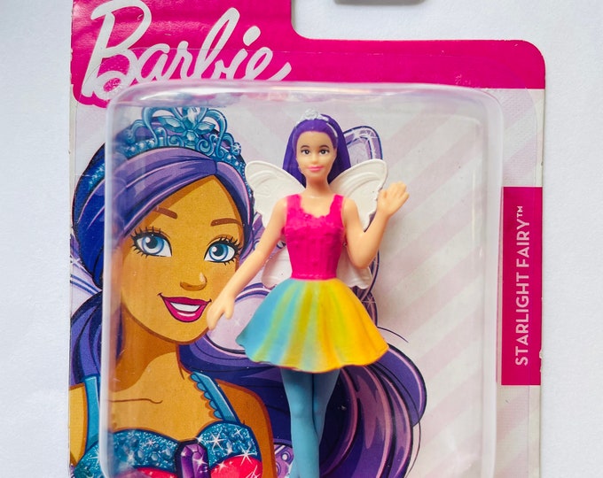 Fairy Cake Topper Barbie Mini Figure - Etsy