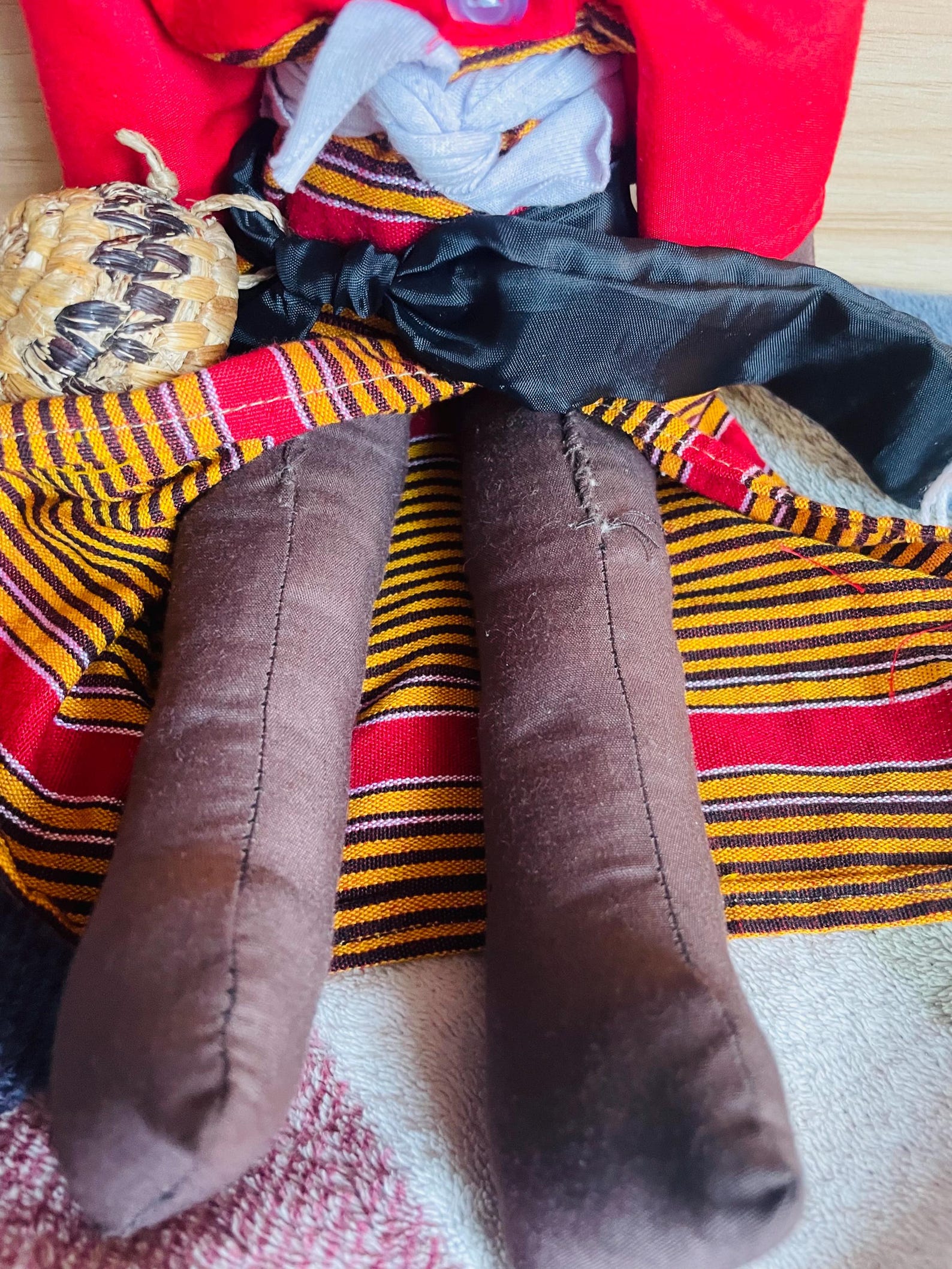 Vintage Hand Made African Doll - Etsy