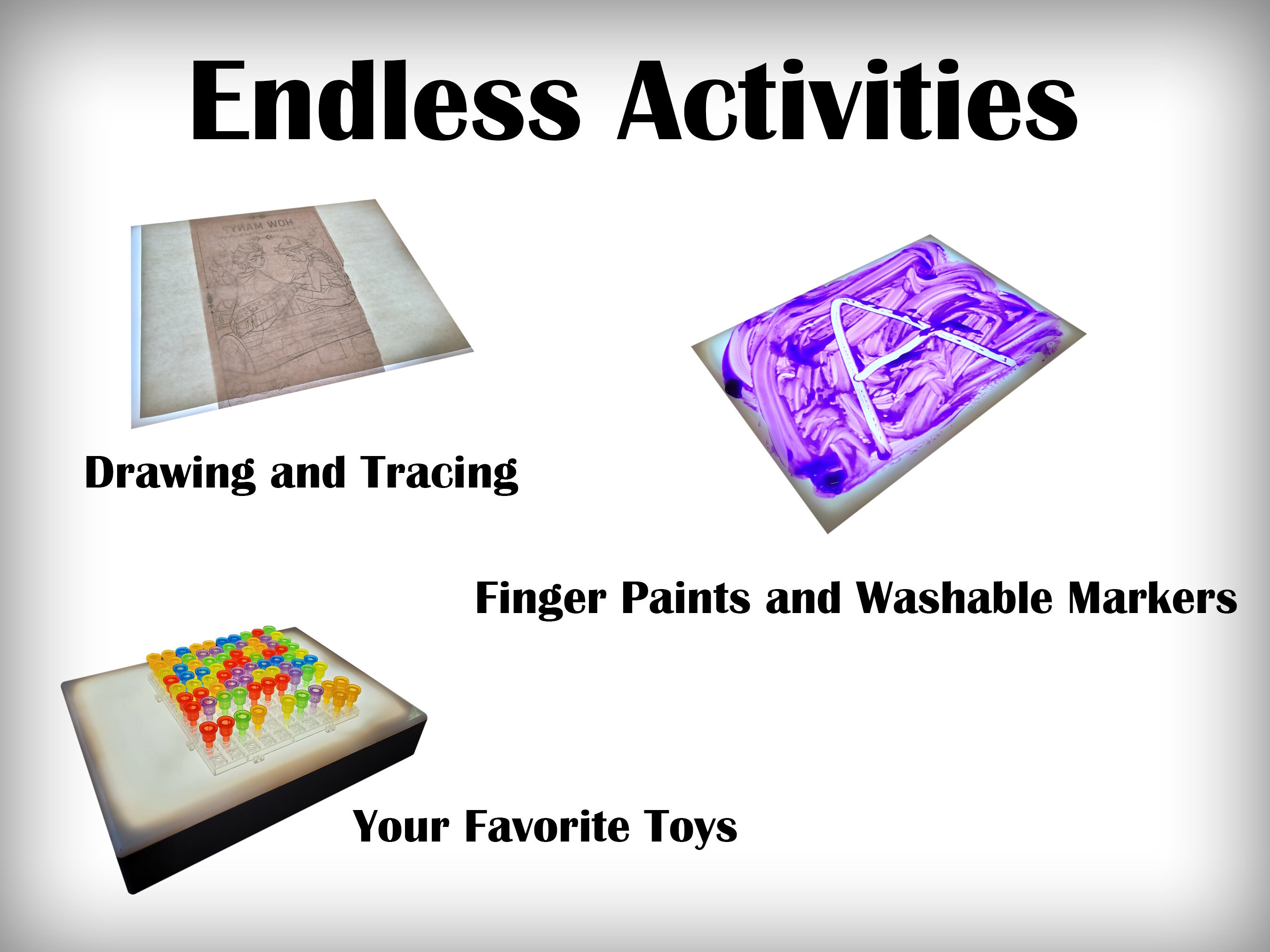 Tabletop Light Box - Etsy