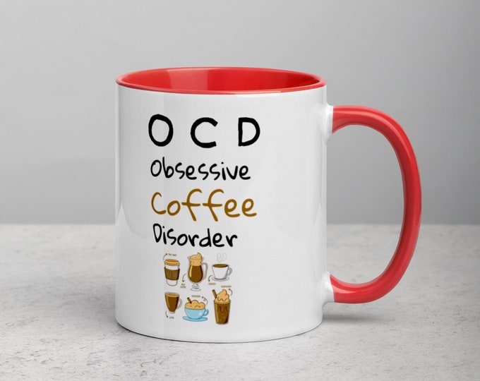 I Suffer From OCD Obsessive Cat Disorder 10oz Mug Cup - Etsy