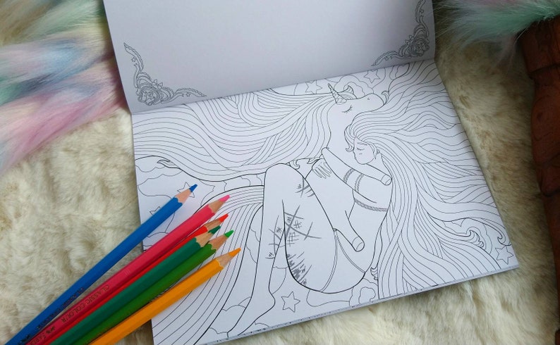 Kinky Little's Coloring Book eng Version - Etsy