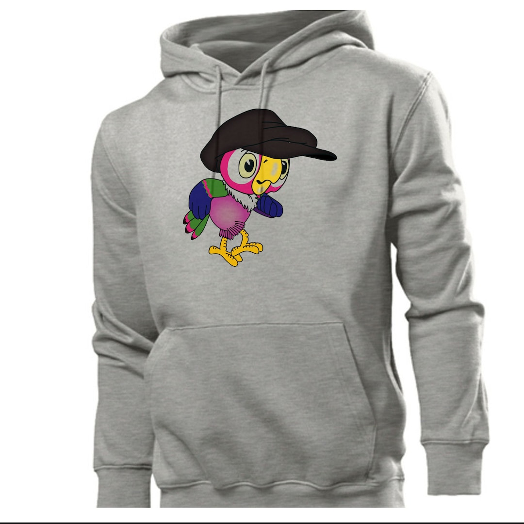 Parrot Kesha Hoodie, Russian Cartoon Animation Movie Sweatshirt ...