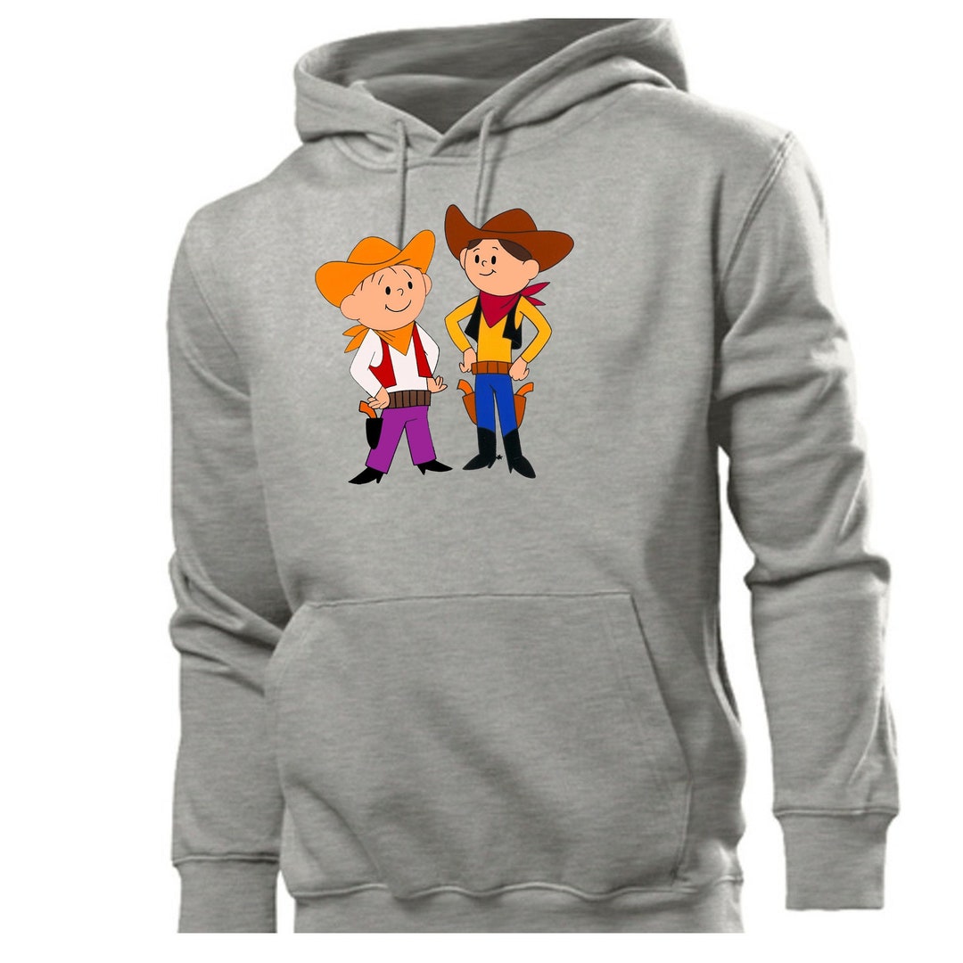Bolek and Lolek Cowboys Hoodie Polish Cartoon Character Bolek - Etsy