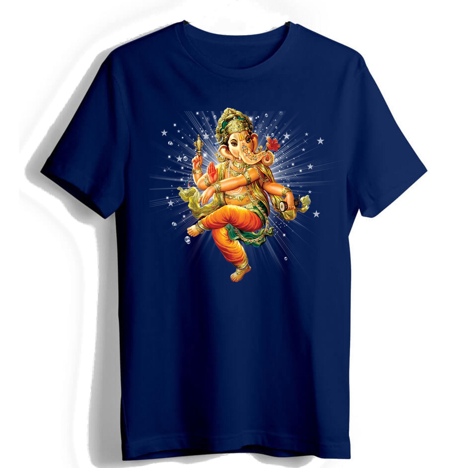 Ganesha Tee Shirt, Ganapati Elephant Headed Hindu God T Shirt ...