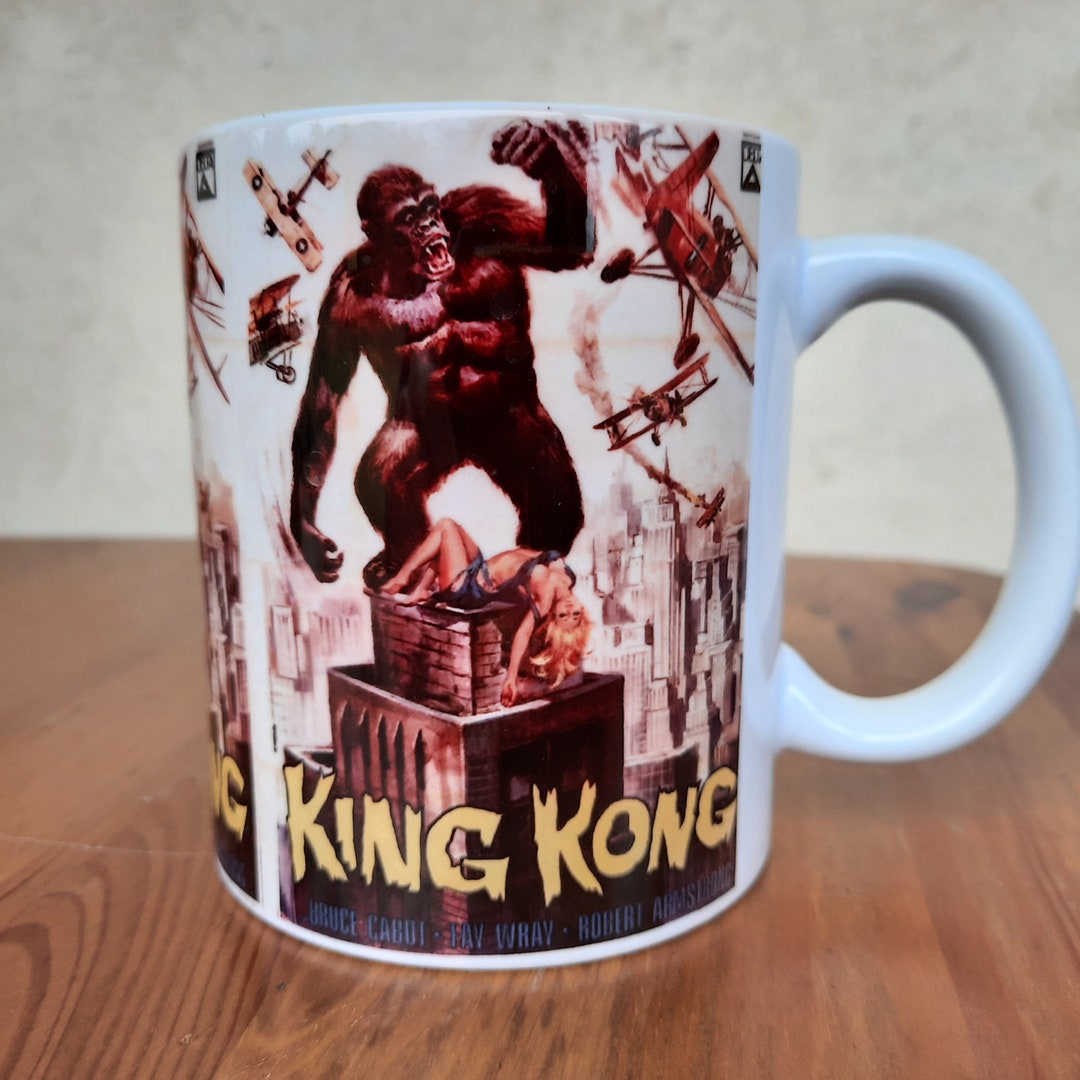 Vintage King Kong Mug 11 Oz, the King Kong Vintage Movie Poster ...