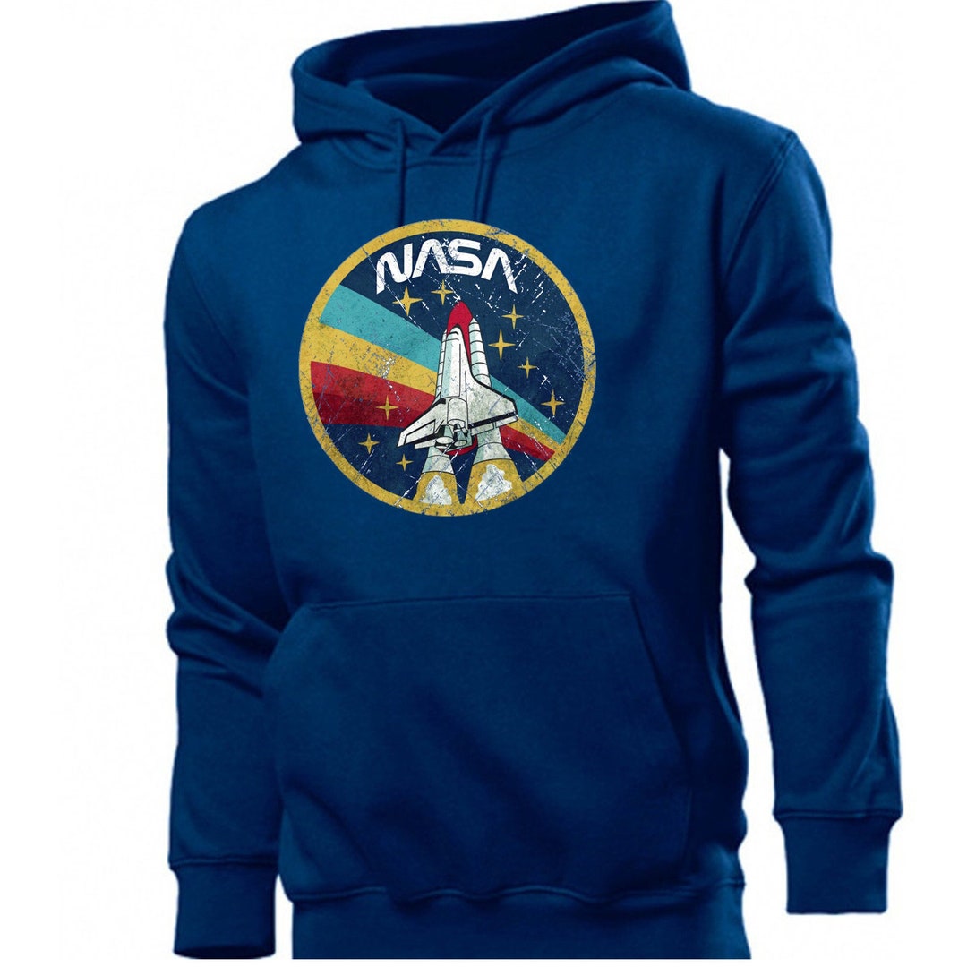 Vintage Nasa Logo Hoodie, Nasa Hoodie Gift, Space Shuttle Nasa ...
