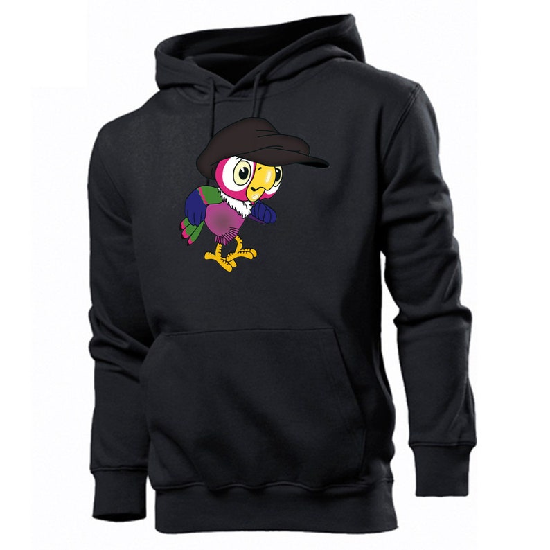 Parrot Kesha Hoodie, Russian Cartoon Animation Movie Sweatshirt ...