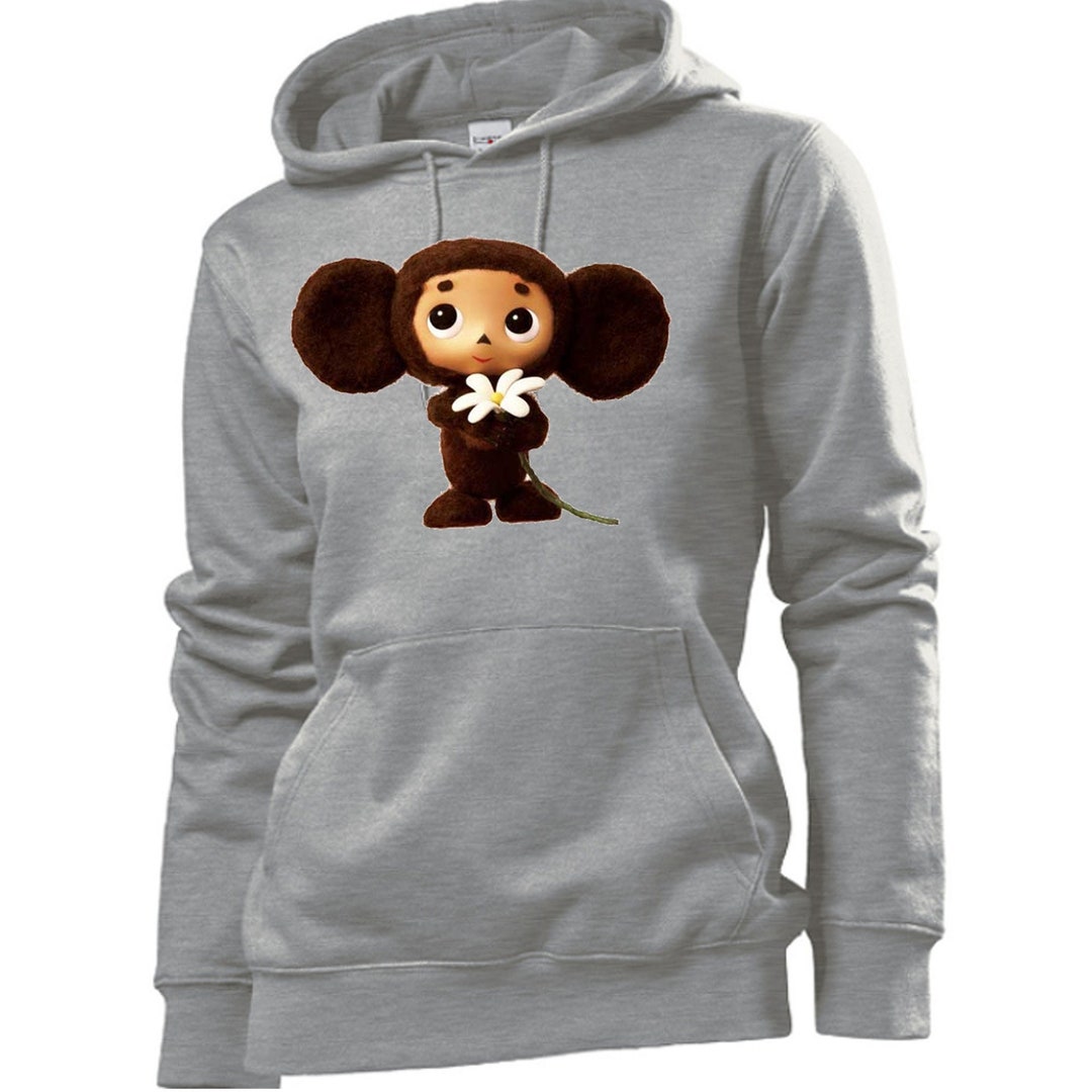 Cheburashka Hoodie Cheburashka Birthday T Soviet Russian Cartoon