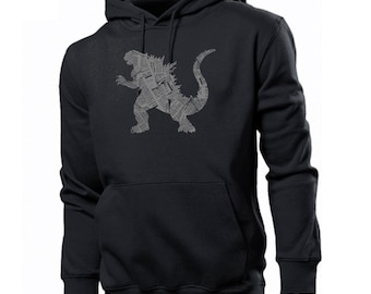 Godzilla Mosaic - Etsy