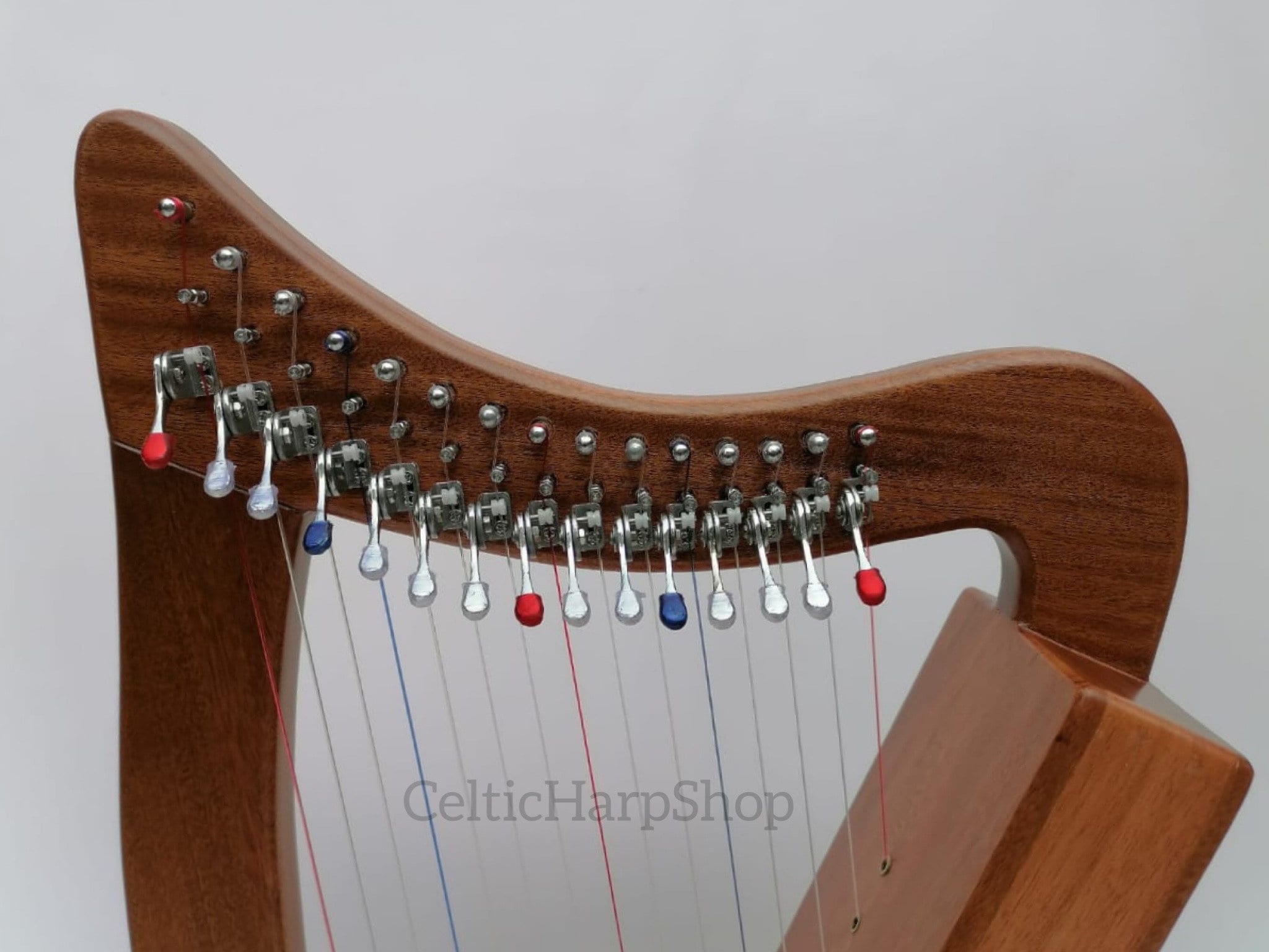 15 String Lap Harp, Musical Instrument, Made With Beech Wood Comes With ...