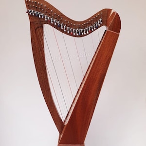 27 Strings Celtic Lever Harp, Detachable Leg Harp, Irish Harp, Handmade ...