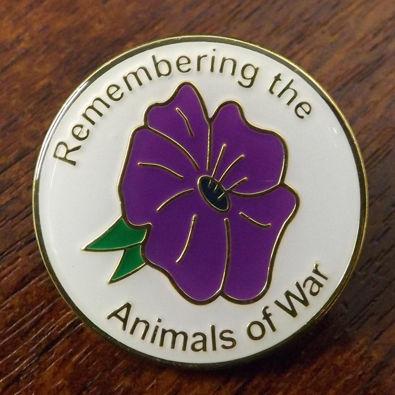 Purple War Poppies - Etsy UK