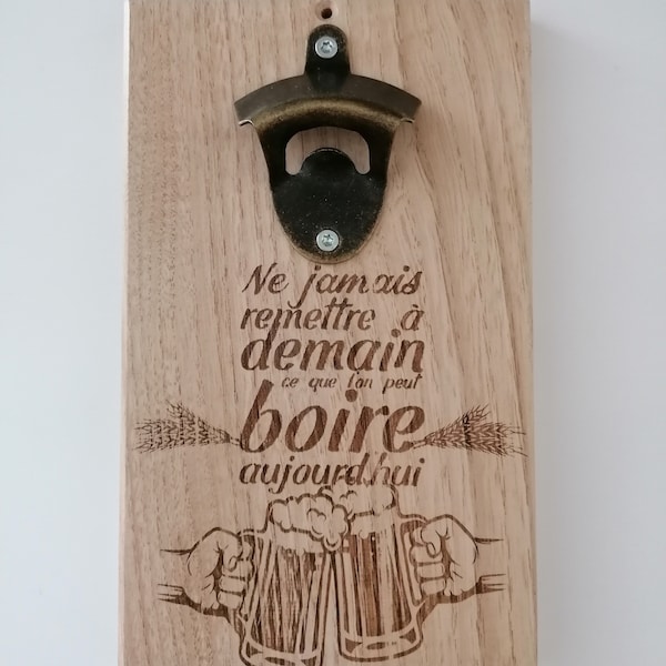 Décapsuleur mural - Etsy France