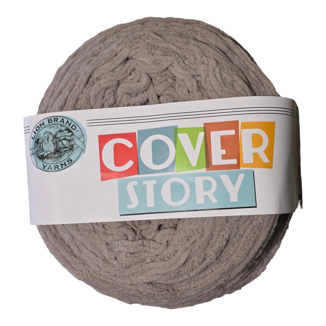 Super Bulky Chenille Huge 1 Cake Cover Story in Mineral for Quick ...