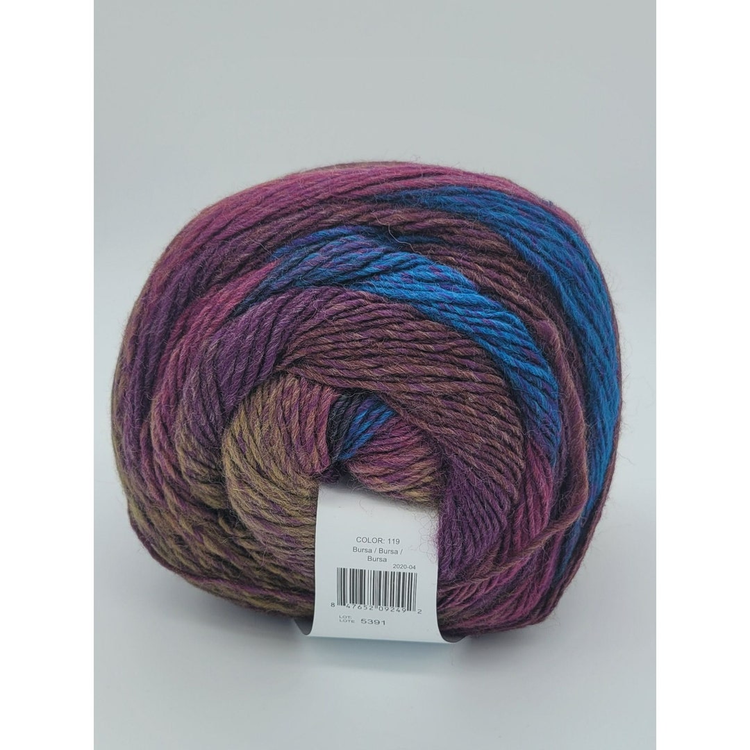 Universal Colorburst Yarn in Bursa Merino Wool Yarn Melinas - Etsy