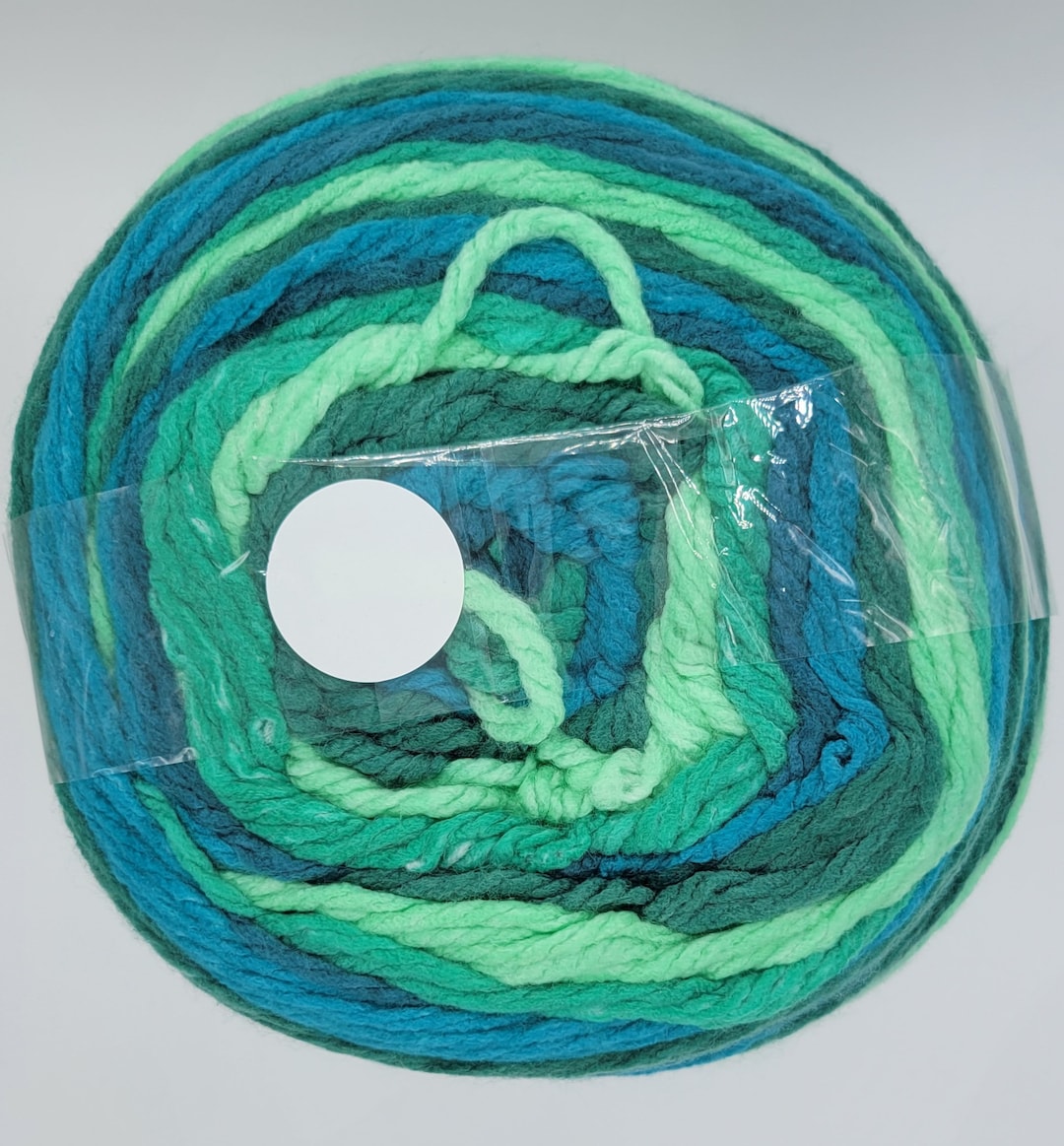 Super Bulky Yarn Caron Anniversary Cake in Monstera Quick Workup ...