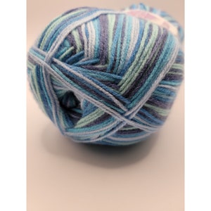 Ice Cream Big Scoop Yarn - Blue Raspberry, Soft Colorful Yarn, Yarn for ...