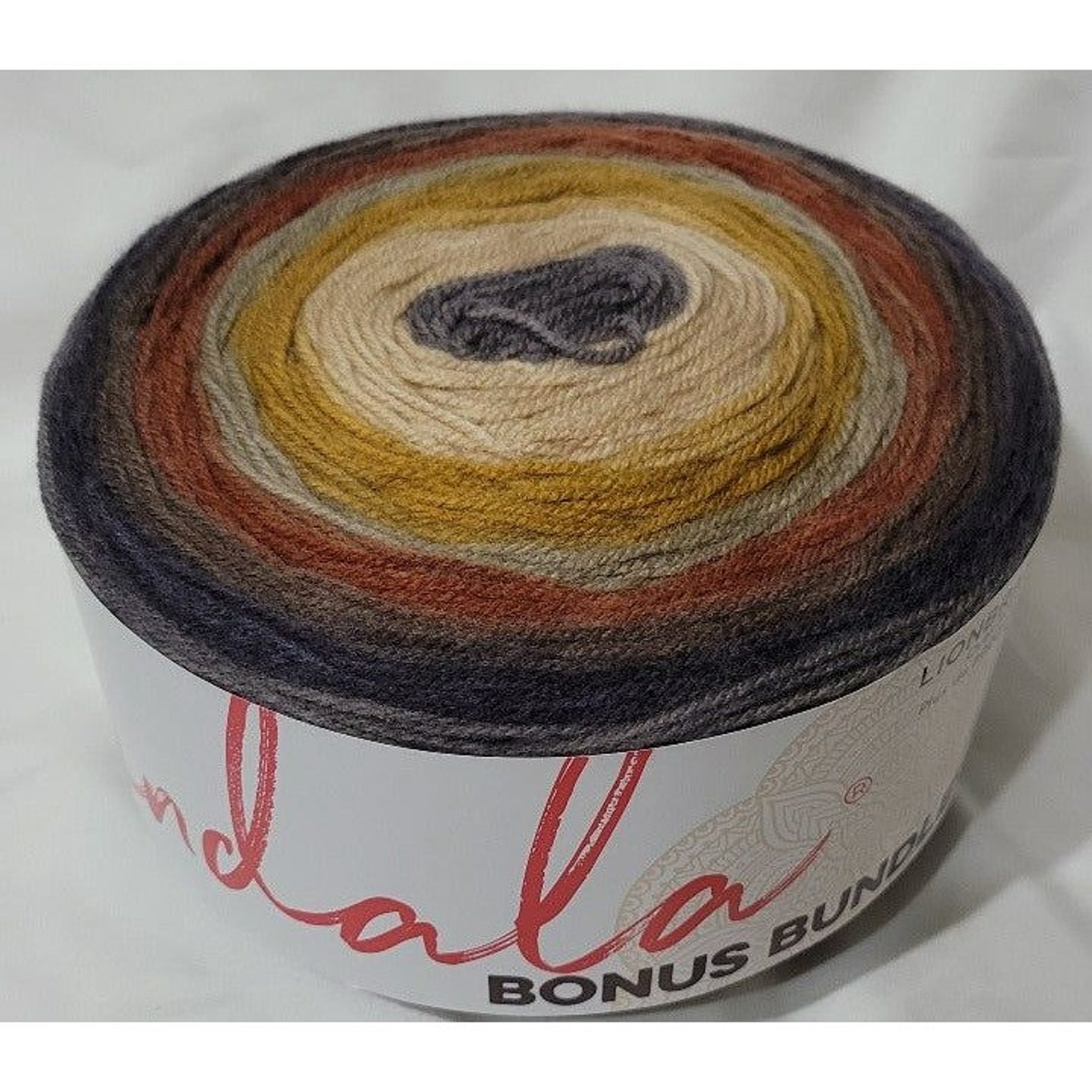 Lion Brand Mandala Bonus Yarn: Centaur Shades, Light Weight 3 - Etsy